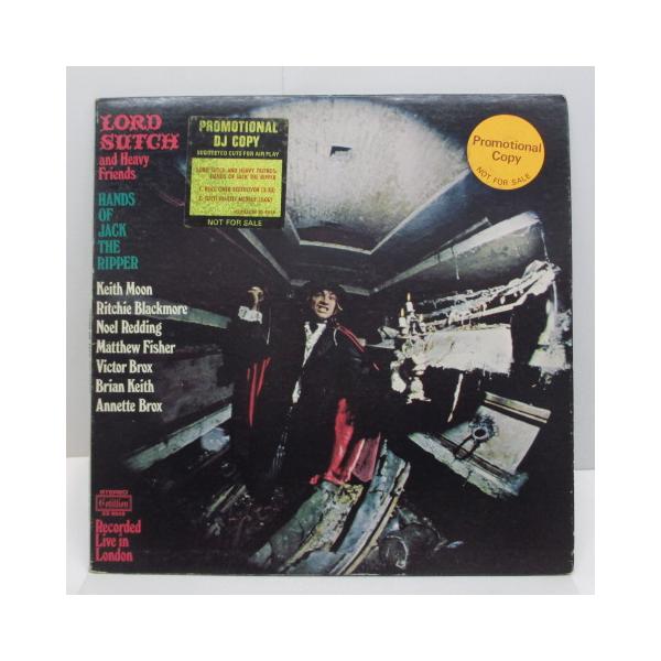 (US/Cotillion SD-9049/'72 PROMO Box Logo Top White Label LP/GS)元祖英国長髪ロッカー大御所「スクリーミング・ロード・サッチ」が、「リッチー・ブラックモア/キース・ムーン/ノエル・...