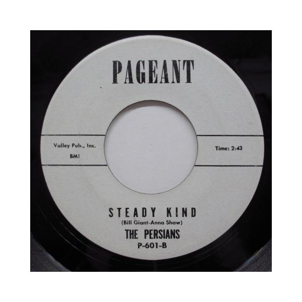 c/w Get A Hold Of Yourself (US/Pageant-601/63 Black Small Logo Promo White Label 45)後年ABCパラ社デビューの同名SOULグループとは別の、N.Y.女性リー...