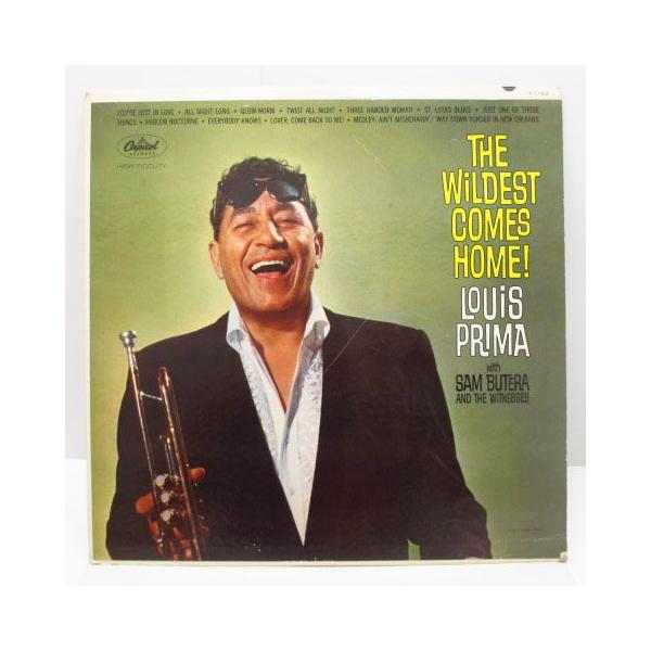 (US/Capitol T-1723/'62 Orig.Oval Logo Top， Rainbow Rim Black Label MONO LP)スウィング・ジャイブ大王「ルイ・プリマ」、名門キャピトル社へ出戻り後の'62年発表アルバム...