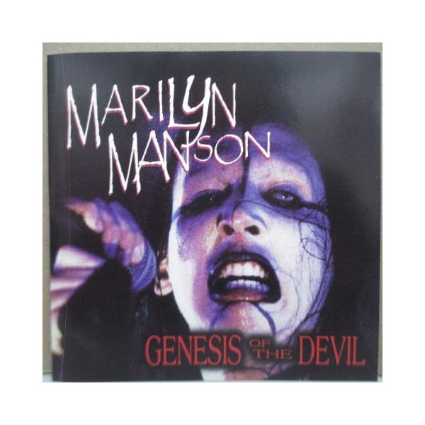 (UK/Church Of The Perverted COTP 7/01.Unofficial.CD) 過激なビジュアルとヘヴィかつキャッチーなサウンドでカルト的人気のマリリン・マンソンの 2001年アンオフィシャル音源。活動初期のMar...