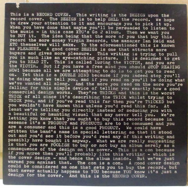 (US/Virgin International  VI 2108/'78 Orig.Red Logo Cream Label LP+Insert) UKニューウェーブ・シーンのパイオニア、XTCの'78年2ndアルバム。スピード感溢れるサ...