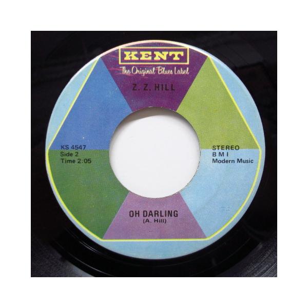 b/w  I Need Someone (To Love Me) (US/Kent-4547/'71 Orig.Yellow Box Logo Color Label Stereo 45)米ブルース・ソウル界大御所「Z.Z.ヒル」、'71年...