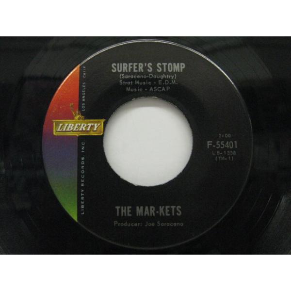 ＊　(US/Liberty F-55401/'62 Orig.Side Logo Rainbow &amp; Black Label 45)ヒット名曲「Out O fLimits」「Balboa Blue」で有名な、本場L.A.SURF-P...