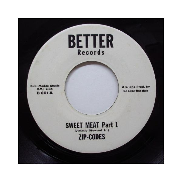 (US/Better-001/'71 Orig.Black Block Logo White Label 45) 米カルト・SOULグループ「ジップコーズ」、英Goldmine Soul Supply社「How Good Is Good-T...