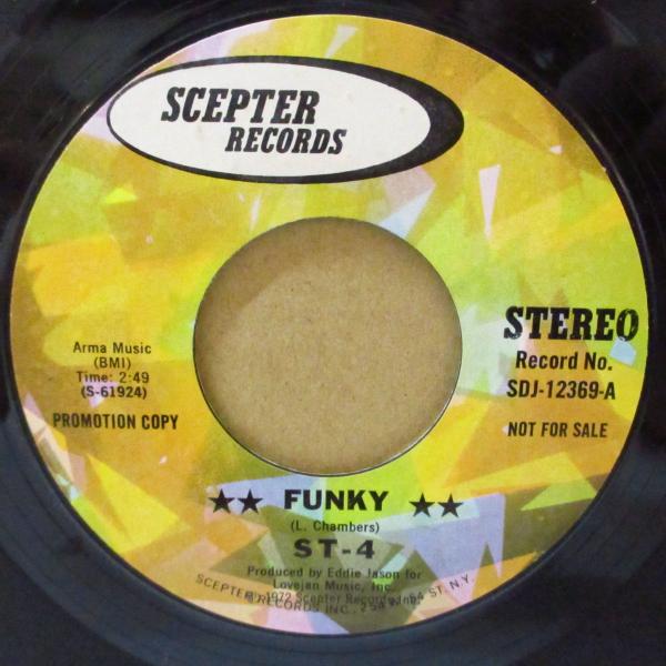 b/w Black Skin Blue Eyed Boys (US/Scepter SDJ-12369/'72 Promo Credit Oval Logo Color Label 45) '60年代初頭から活躍したNYロングアイランドのブ...