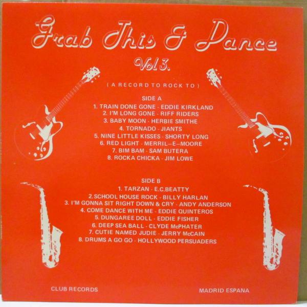 (UK/Club GTD-003/90's Orig. Silver Logo Red Label LP) 50〜60年代踊れるマイナーロッキンブルース、R&amp;B/ロカビリー編集のレコードホップDJ御用達大人気シリーズコンピ第3弾。 ...