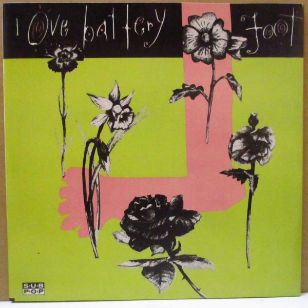b/w「Mr. Soul」(US/Sub Pop SP135/91.Ltd.Yellow Paper Label Large Hole Centre Green Vinyl 7"+PS) Green River、Mother Love Bo...