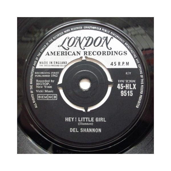 b/w You Never Talked About Me (UK/London HLX-9515/'61 UK Orig.Silver Top &amp; Black Label 45)'61年デビュー大ヒット名曲「ランナウェイ」で有名な...