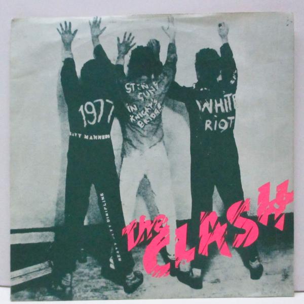 (UK/CBS S CBS 5058/70's Reissue "The Clash" Logo  Orange &amp; Yellow Label Flat Centre 7"+ PS)  ■70's UK再発「フラット（ソリッド）セン...