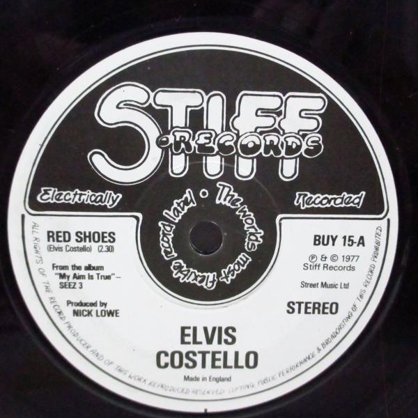 b/w Mystery Dance (UK/Stiff BUY 15 /'77 Second Press Black &amp; White Label Flat Centre 7"+Stiff CVR) '77年ファーストアルバムからの第...