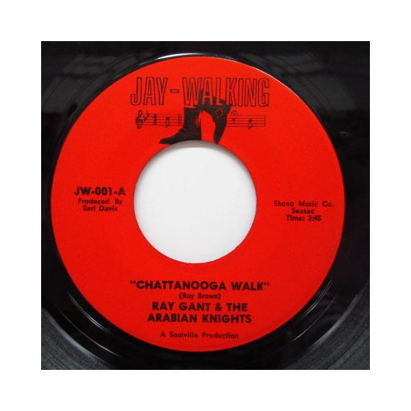 (US/Jay-Walking-001/'70 Logo Top Red Label 45) マイナーSOULグループ「レイ・ガント＆アラビアン・ナイツ」、'70年デビュー作となる、オルガン＆女性コーラス入り・アップテンポ・FUNKYノーザ...