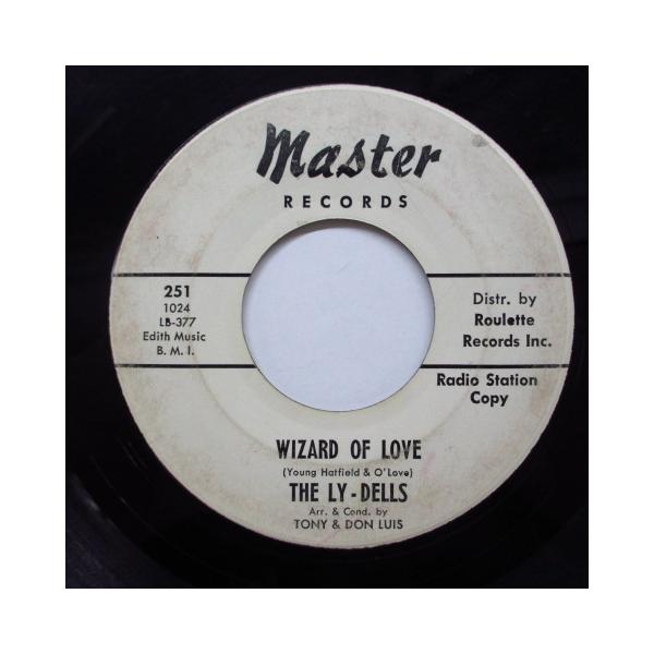 b/w Let This Night Last (US/Master-251/'61 2nd Press Promo Black Script Logo White Label 45)フィラデルフィア出身ホワイト・DooWopトリオ「ライ・...