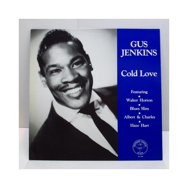 (BELGLUM/Diving Duck DD-4309/80's Orig.White Circle Logo Black Label STEREO LP)  アラバマ出身カルト・ブルース・ピアニスト「ガス・ジェンキンス」、JIVIN'-...