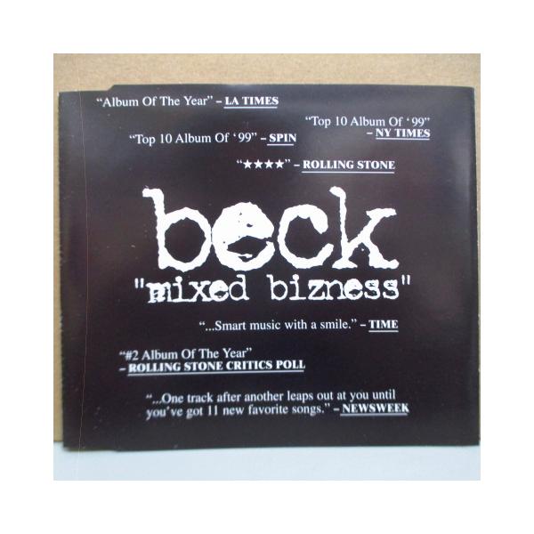 (UK/DGC 497 259-2/00.Promo.CD) 様々なジャンルを繋ぐ感性でUSロックシーンを牽引するベックの99年大ヒット7thアルバムからのカットシングルのプロモーション用CD。アルバムとは別バージョンの1曲のみを収録。 ■...