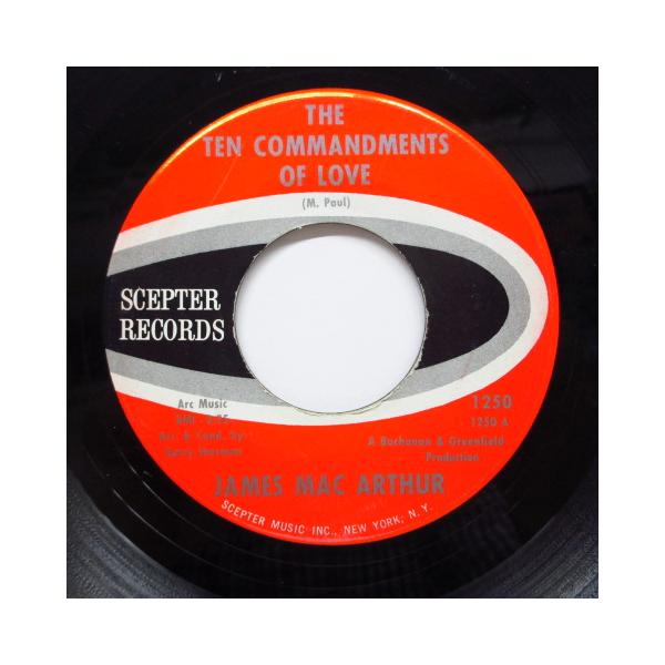 b/w Padre (US/Scepter-1250/’63 Orig.White Logo Side Silver Print Red &amp; Black Label 45)TV映画「ハワイ Five-O」主演でも有名な俳優「ジェーム...