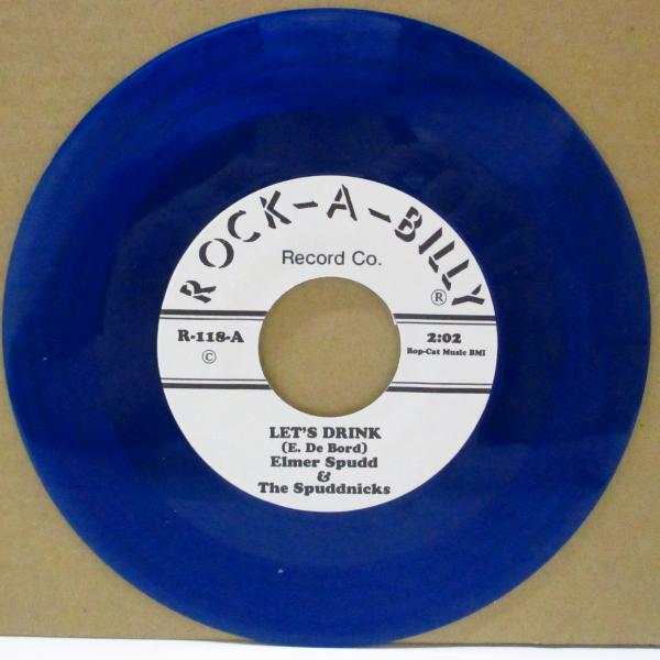 b/w「The Sammy Bop」(US/Rock-A-Billy R-118/93.Limited.White Paper Label Large Hole Centre Blue Vinyl 7") 90年代に活動していたコロラド出身...