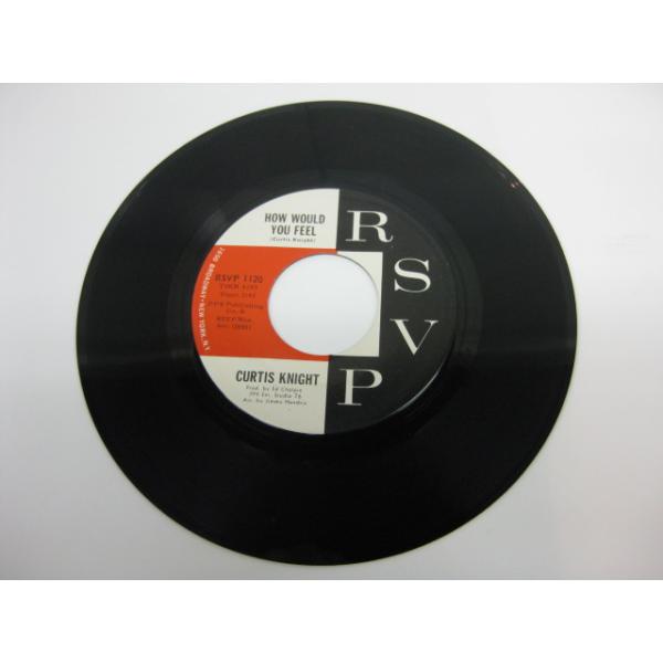 ＊　b/w Welcome Home (US/RSVP-1120/'66 Orig.Side Logo Color Label 45)天才ギタリスト 「ジミ・ヘンドリックス」がセッション・ミュージシャン修行時に「カーティス・ナイト」のバック...