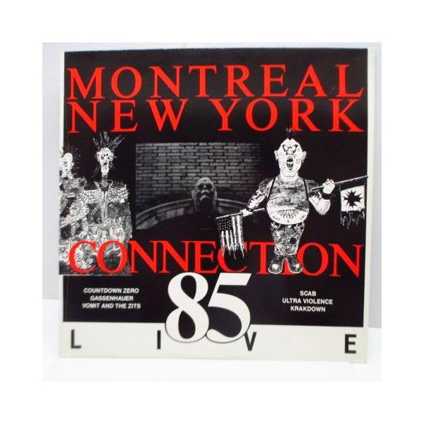 (US/Big City BCR-9/85.Orig.Black &amp; White Picture Label LP+Poster Insert)    Krakdown、Ultra Violence、Scab、Countdown Z...