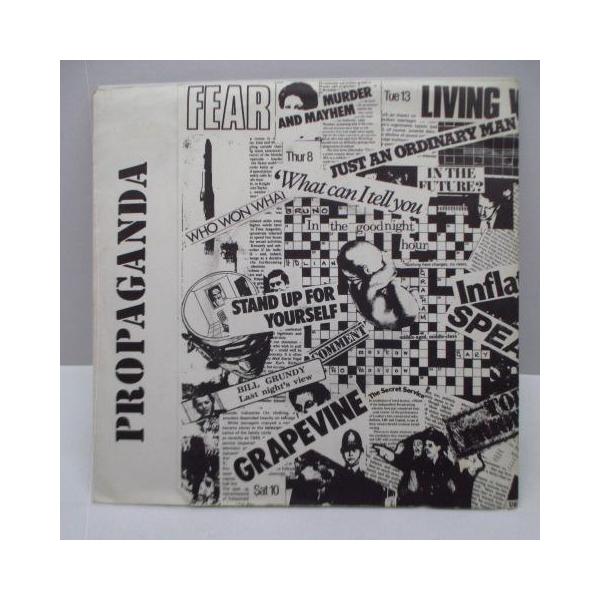 b/w 「Calling On Moscow」　(UK/Index  IND 1 /80.Orig.Grey &amp; Black Label Flat Centre 7"+Foldout CVR)  バンド名、ジャケ共にハードコア風です...