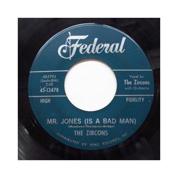 c/w Get Up And Go To School (US/Federal-12478/'62 Orig.Silver Script Logo LIned Green Label 45)THE CAPESを前身とするテネシー・マイナーD...