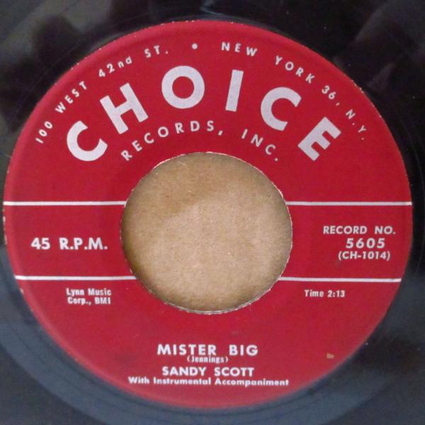 b/w (I Love You, Darling) 'Til Death Do Us Part (US/Choice-5605/'57 Orig.Silver Round Logo Maroon Label 45) 米マイナー・カントリー・...