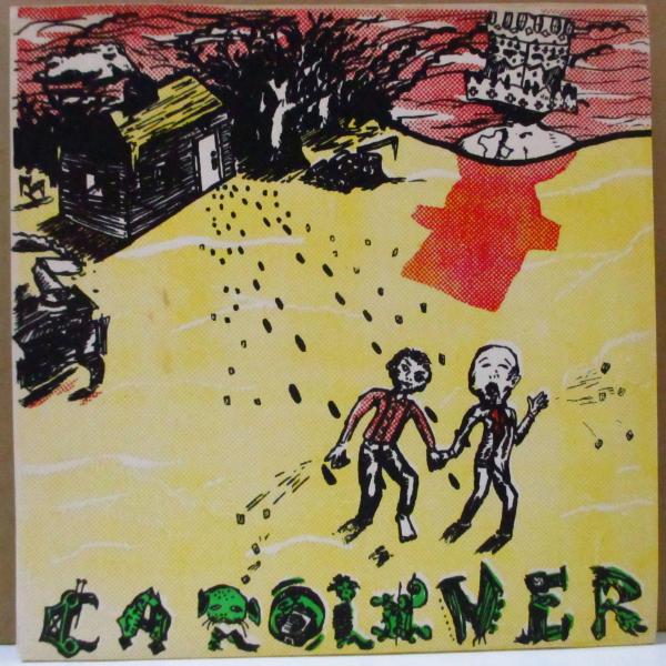 c/w「The Cooking Stove Beast」US/Nuf Sed NSQA-2/93.Orig.Beige &amp; Black Paper Label Flat Centre 7"+Insert,Handmade CVR) ...