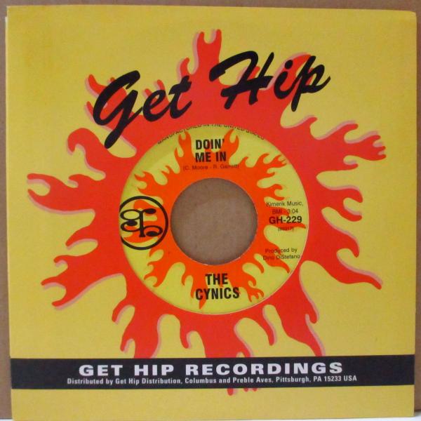 b/w「Last Day」(US/Get Hip GH-229/02.Orig.Yellow &amp; Orange Paper Label Large Hole Centre 7"/Company Sleeve) ピッツバーグ出身の4人...