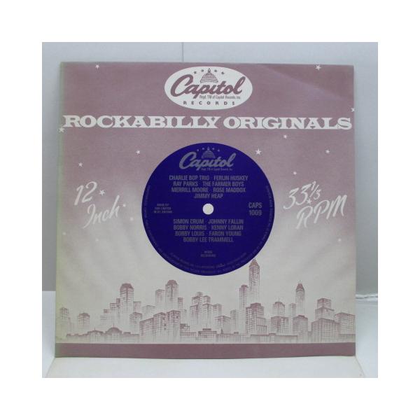 (UK/EMI CAPS-1009/'77 Reissue Small Silver Script Logo Purple Label MONO LP)米国キャピトル・レコードのカルト・R&amp;R、Rockabilly、Countryを...
