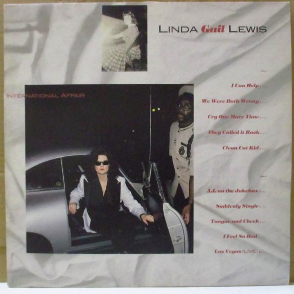 (France/New Rose ROSE 238/'90 Orig.Black, Pink &amp; White Label LP+Insert) ジェリー・リー・ルイスの実妹としても知られるルイジアナ出身の女性シンガー「リンダ・ゲイル...