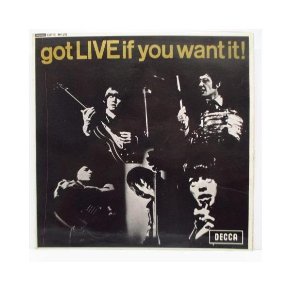 (UK/Decca DFE-8620/60's 2nd Press Silver Box Logo Blue Label Round Center 6-Track MONO EP+CS)We Want The Stones/Everbody...