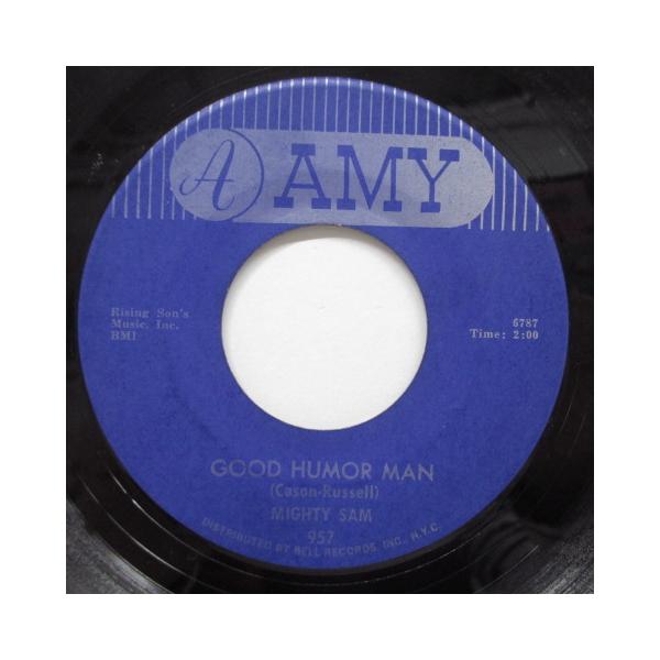 b/w Sweet Dreams (US/Amy-957/'66 Orig.Silver Line &amp; Logo Top， Blue Paper Label 45)サザン・ソウル・ブルース界大御所「マイティ・サム」、'66年名門AM...