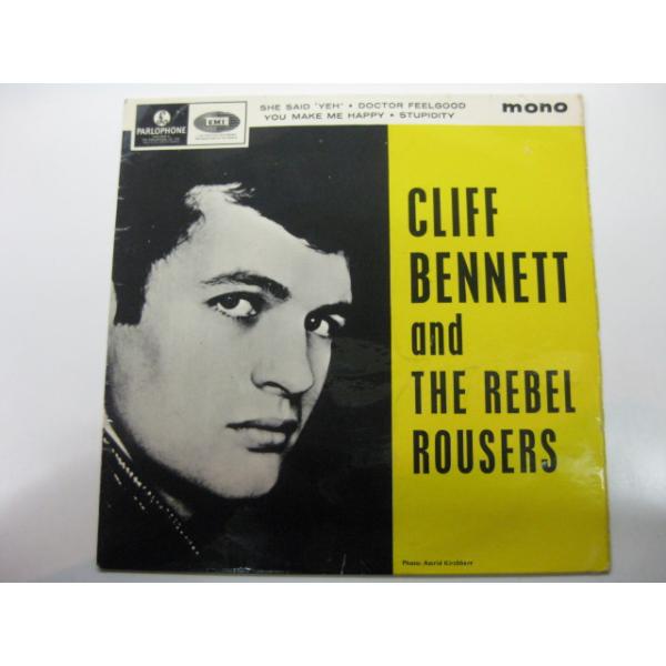 (UK/Parlophone-GEP-8923/'64 Orig.Parlophone ラウンド "Sold in UK" クレジット有り Label 4曲入りEP/コーティング折り返しジャケ)英国ビート・バンド大御所「クリフ・ベネット＆レ...