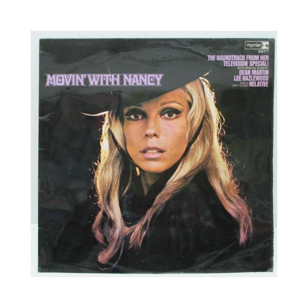 (UK/Reprise RLP-6277/'67 UK Orig.Green， Pink &amp; Yellow Label MONO LP/表面コーティング折り返しジャケ)米大物歌手フランク・シナトラの愛娘（激美女）「ナンシー」、'67...