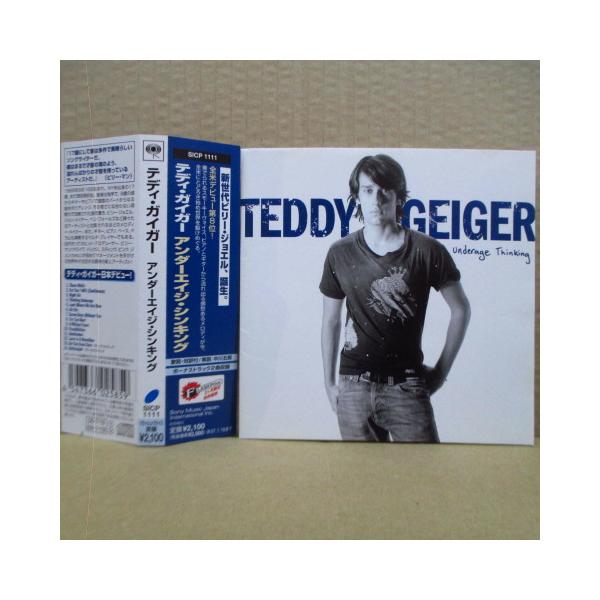 (Japan/Sony Music Japan SICP 1111/06.Orig.CD+Booklet,帯) 様々な楽器を弾きこなすUSシンガーソングライター「テディ・ガイガー」の2006年1stアルバム。日本盤のみのボーナストラック2曲...