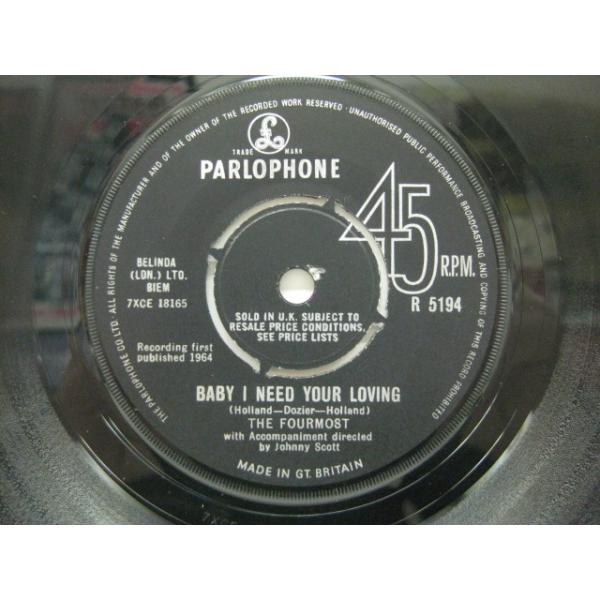 b/w That's Only What They Say ＊　(UK/Parlophone R-5194/'64 Orig.SIlver Logo Black Label 45)英マージー・ビート・バンド「フォーモスト」、'64年英パーラ...