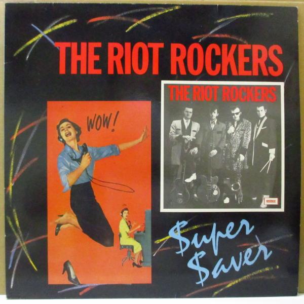 (Dutch/Rockhouse LPB 8809/88.Orig.Cream Label LP) パンクレーベル、Rawレコーズからもリリースの有るUKテッズ系ロカビリー・バンド「ザ・ライオット・ロッカーズ」の77年1stアルバム。サック...