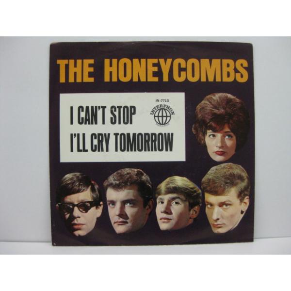 ＊　(US/Interphon IN-7713/'64 Orig.Side Logo， Gray Label 45＋PS)「ジョー・ミーク/RGM音の壁」サウンドの申し子「ハニーカムズ」、'64年大手米インターフォン社からのセカンド・シング...