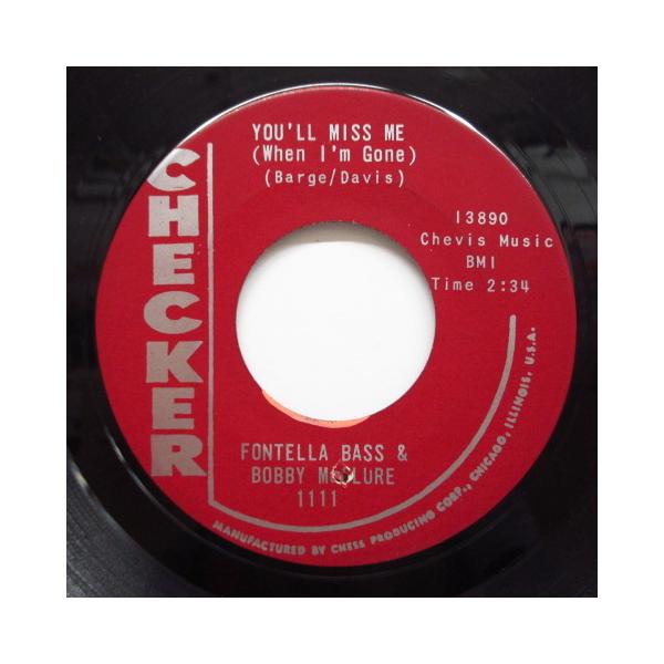b/w Don't Jump (US/Checker-1111/'65 Org.Side Logo Maroon Label 45)名曲 「レスキュー・ミー」で有名なソウル・クイーン「フォンテラ・バス」、サム・クック＆ソウル・スターラーズの...