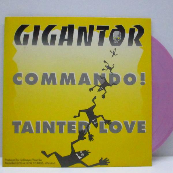 (German/Lost And Found  LF 070/93.Ltd.Yellow Label Flat Centre Pink Vinyl 4-Tracks 7"+PS) ドイツ、ハノーファーの「ジャイガンター」と英国ノリッチの「グ...