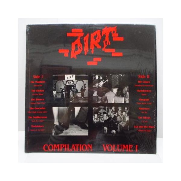 (US/Dirt DR-001/82.Orig.Red Label LP) Numbers、Shakes、Modulators、Colors、Transformer、Shrapnel、Abstracts、Zap &amp; The Wire...