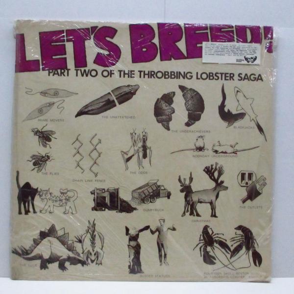 (US/Throbbing Lobster  Bisque-2 /84.Orig.Green Logo White Label LP/Purple Logo CVR) Scruffy The Cat、Chain Link Fence、Noo...