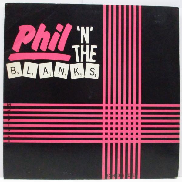 (US/Pink  PRL-8-55/81.Orig.Black &amp; Pink Label LP) 1980年から'85年にかけて活動したシカゴのニュー ウェーブ・パンク バンド「フィル &amp; ザ ・ブランクス」の1STアルバ...