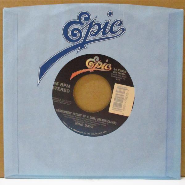 b/w「If I Am (Radio Edit)」(US/Epic 34 79532/00.Orig.Paper Label Flat Centre 7"/Die-Cut Company Sleeve) ニューヨーク出身の5人組USロックバ...