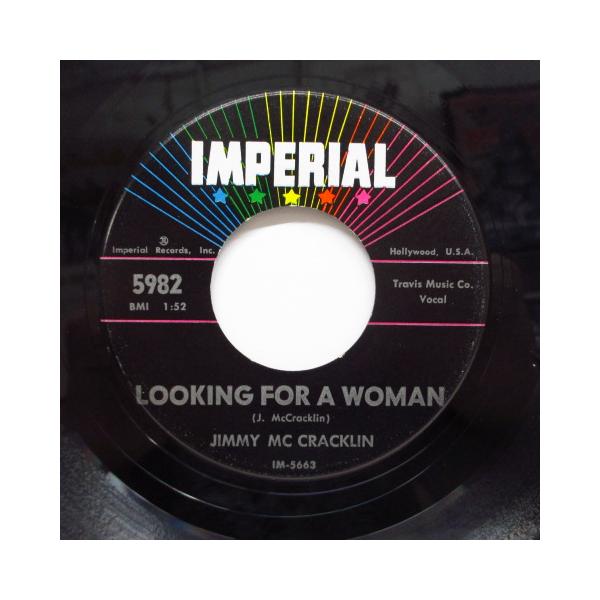 (US/Imperial-5982/'63 Orig.White Block Logo &amp; Color Line Black Label 45)‘58年大ヒット名曲「ザ・ウォーク」で有名な西海岸R&amp;B界重鎮「ジミー・マクラク...