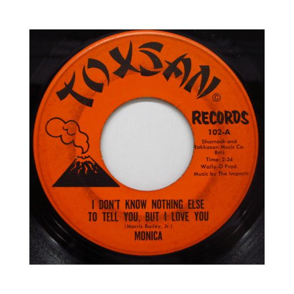 b/w Won't You Come Back (US/Toxan-102/70's Black Round Logo Orange Label 45)'70年代ガールSOULグループ 「LADY FLASH」のMonica Burrus嬢...