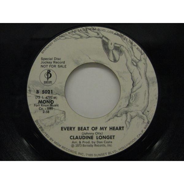 (US/Barnaby B-5021/'73 Side Logo PROMO White Label MONO/STEREO Version 45)ウイスパーリング・ボイス歌姫「クローンディンヌ・ロンジェ」、'73年発表、R&amp;B界天...