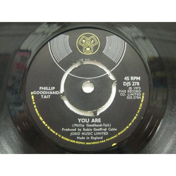 (UK/DJM DJS-278/'73 Orig.Yellow &amp; Black Label Round Center 45)英プログレッシヴ・バンド「サーカス」在籍でも知られる、英大御所ピアニスト/シンガー・ソング・ライター「フィリ...