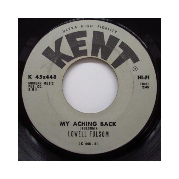 (US/Kent-448/’66 Orig.Black Round Logo Grey Label 45)'40年代から活躍をしたBLUES/SOUL界巨匠「ロウエル・フルソン」、'66年発表の、ホーン入り・ミッドテンポ・R&amp;B（ノ...