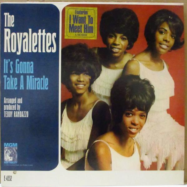 (US/MGM E-4332/'65 Orig.Color Logo Top Black Label Mono LP)ソフトロック・ファンにも人気なボルチモア出身ガール・ソウル・グループの'65年名作デビュー・アルバム。ローラ・ニーロ他のカ...