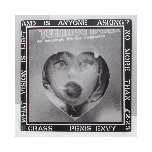 (UK/Crass 321984/1 /81.Orig.Black &amp; White Label LP/Pay No More Than ?2.25の表記が有るPoster Sleeve) 本国でのプレス拒否、警察によるレコード押収等...
